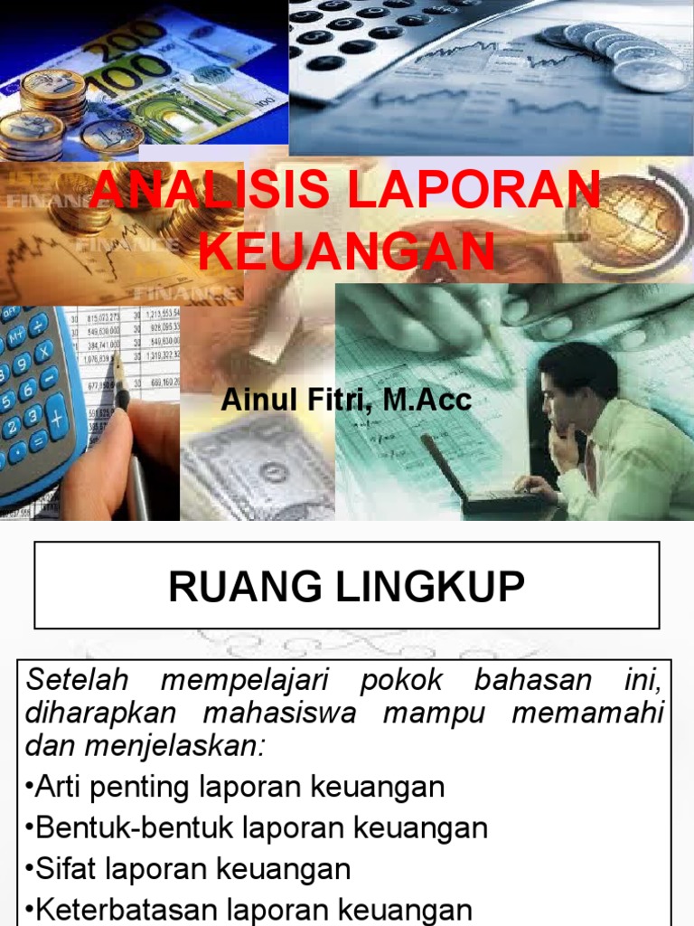 Ruang Lingkup Laporan Keuangan | PDF