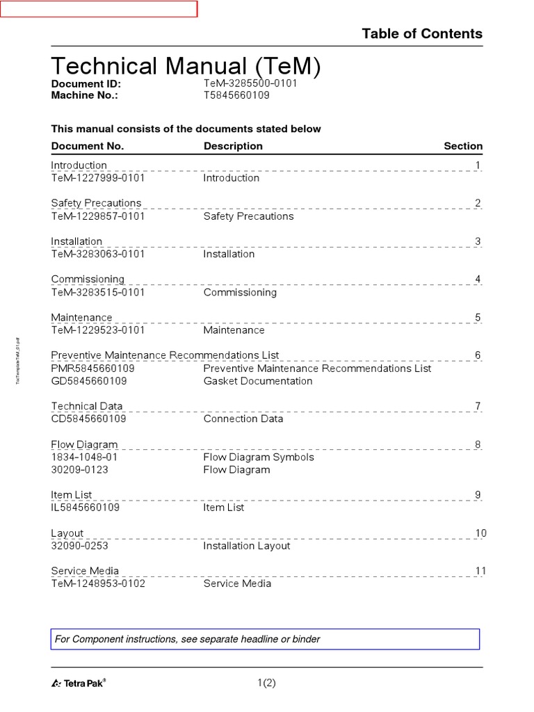 TeM 3285500 0101 Alcip | PDF | Safety | Steam