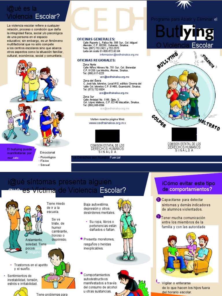 Bullying o Violencia Escolar | PDF | Violencia | Ciencias del ...