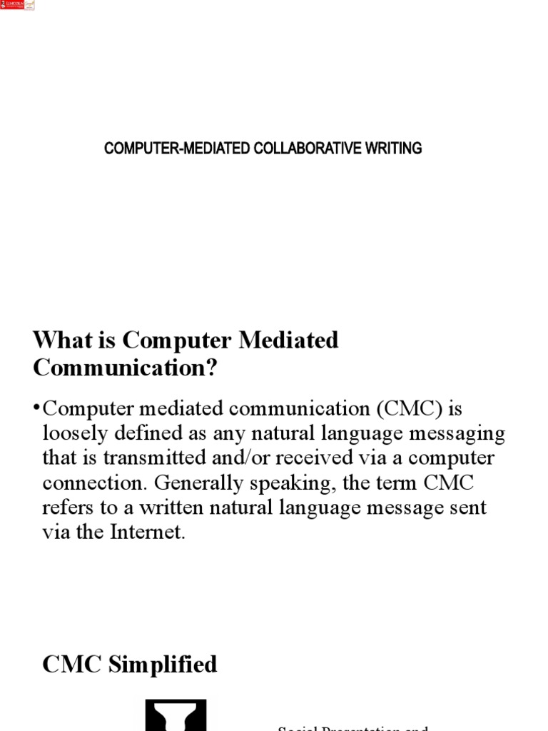 Computer Mediated Communication | PDF | Computer Mediated Communication ...