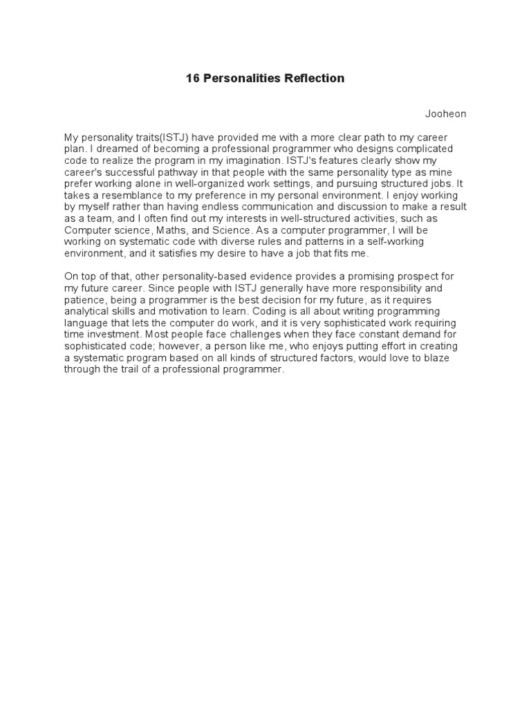 Personality Traits | PDF