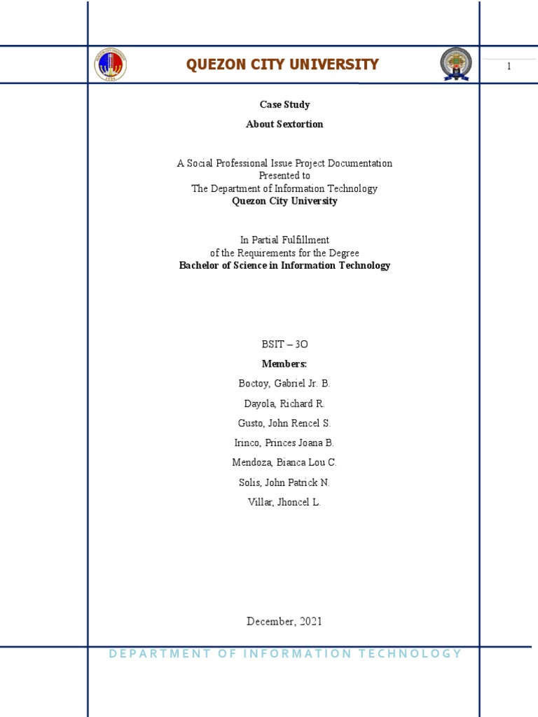 Understanding Sextortion: A Case Study | PDF | Computer Security | Security