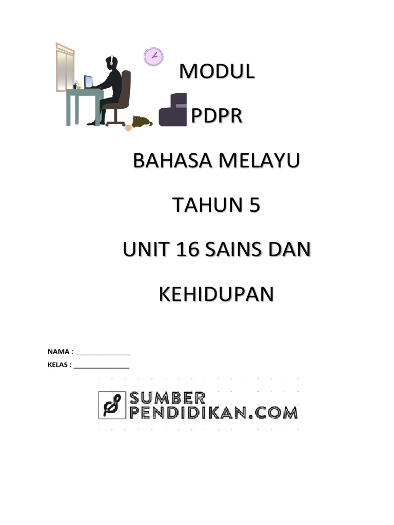 Modul BM Tahun 5 Unit 16 Sains Dan Kehidupan | PDF