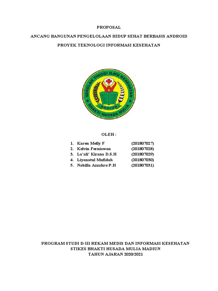 Proposal Proyek Tik-1 | PDF