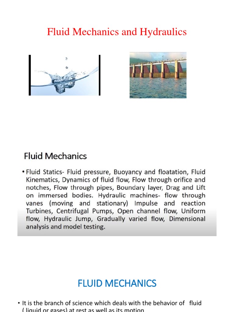 Fluid Mechanics Full Notes PDF | PDF | Buoyancy | Pressure Measurement