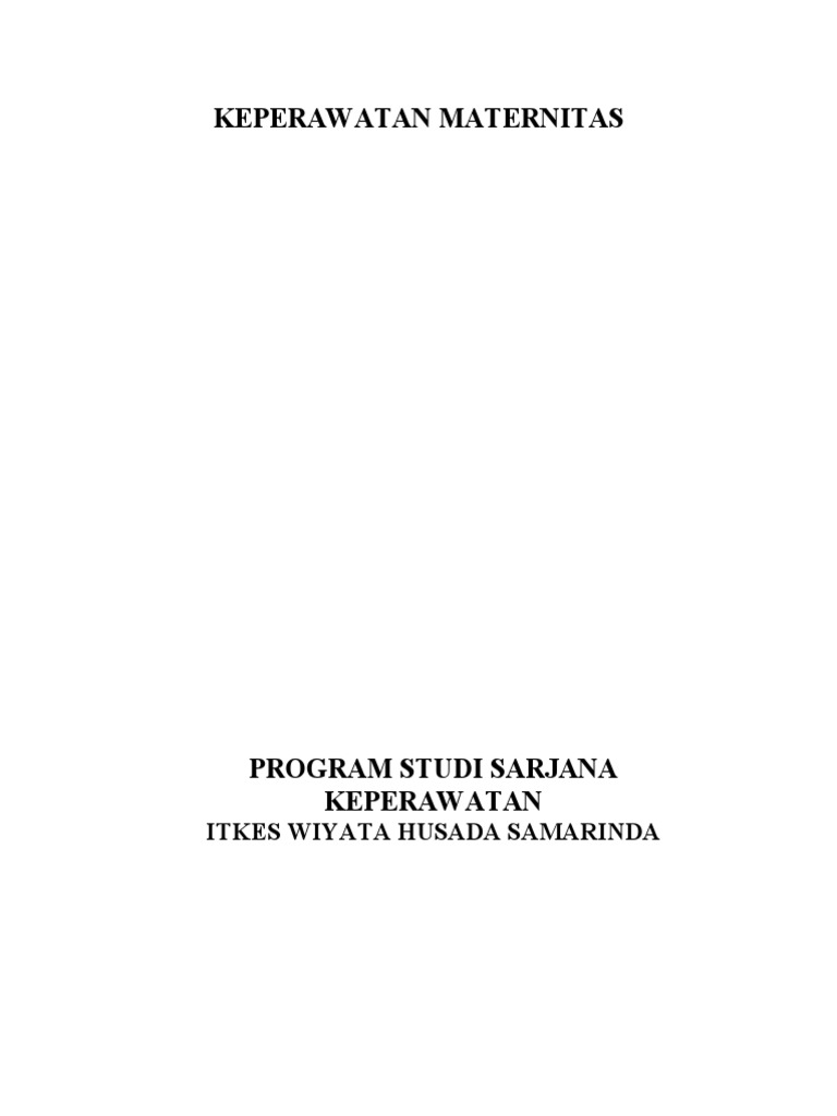 RPS Maternitas Aj 2022-2023 | PDF