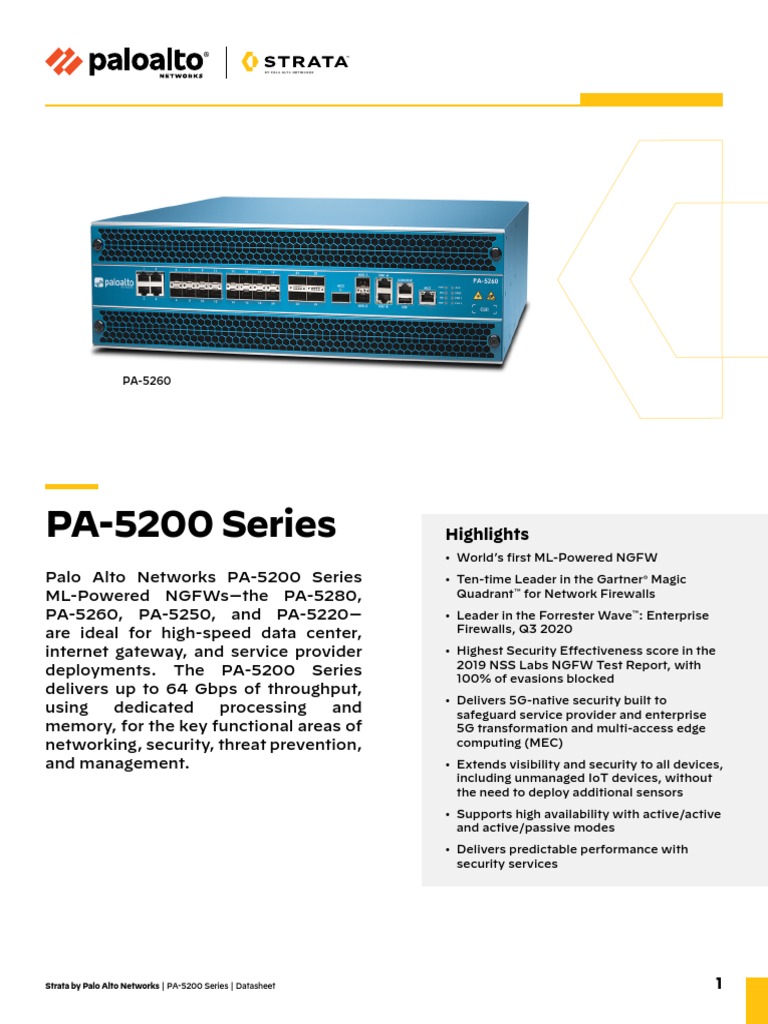 Pa 5200 Series | Download Free PDF | Ip Address | Security