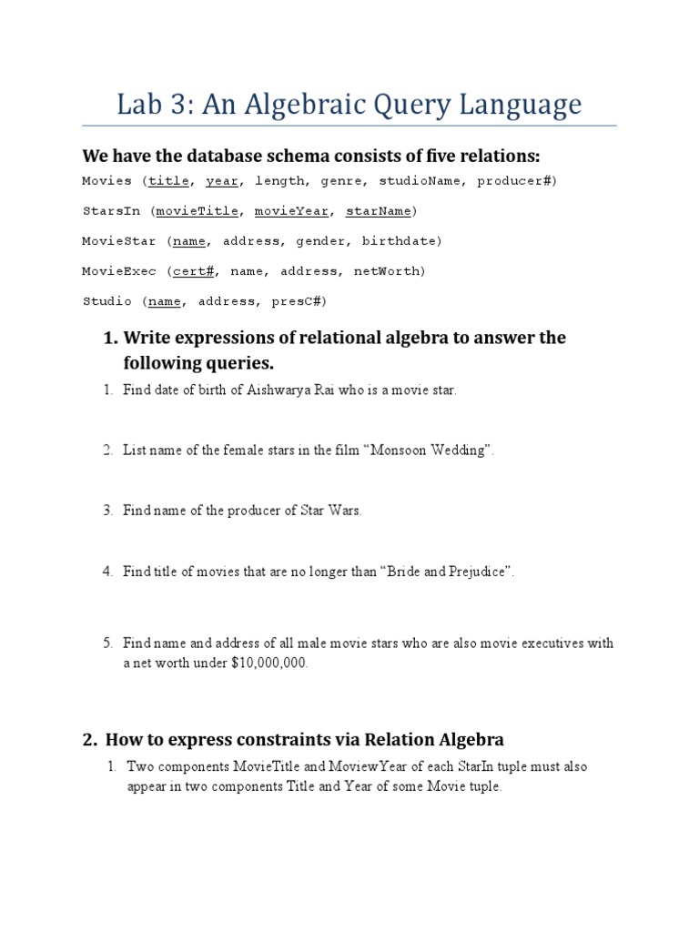 Lab3_RA DBI202 | PDF