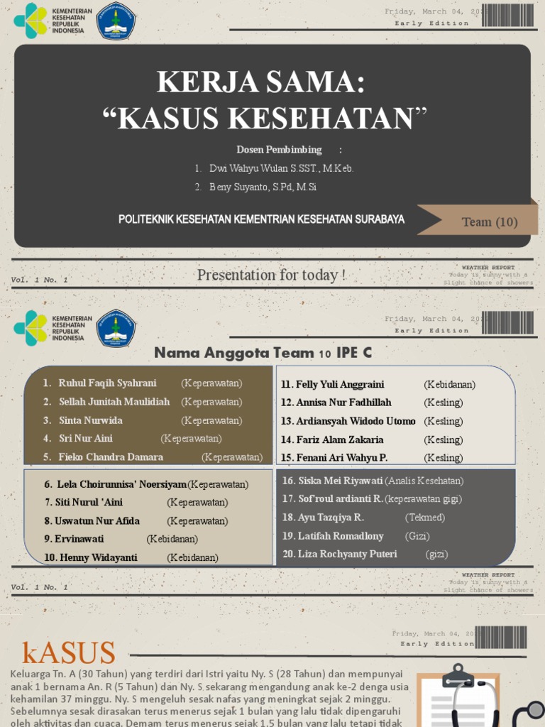 IPE C X Kasus TB Paru Ibu Hamil | PDF
