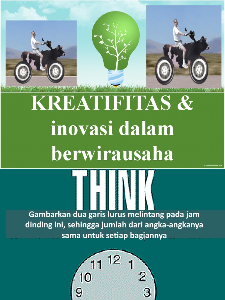 Kreatifitas & Inovasi Dalam Berwirausaha | PDF