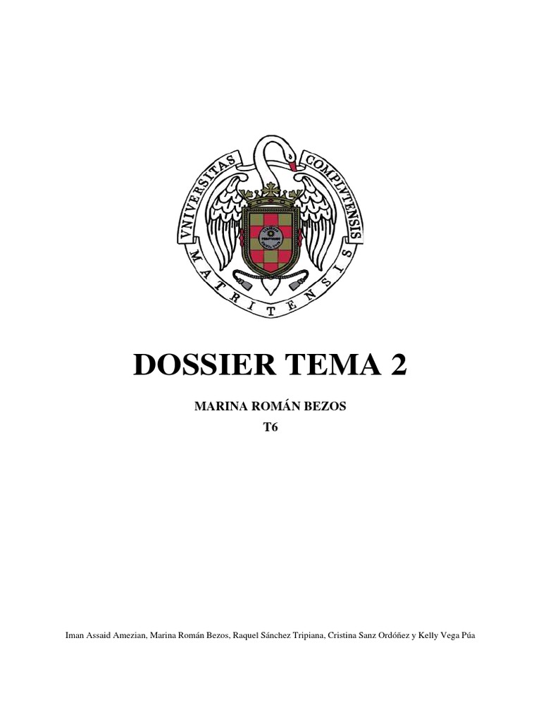 Dossier Tema 2 | PDF | Aprendizaje | Hora
