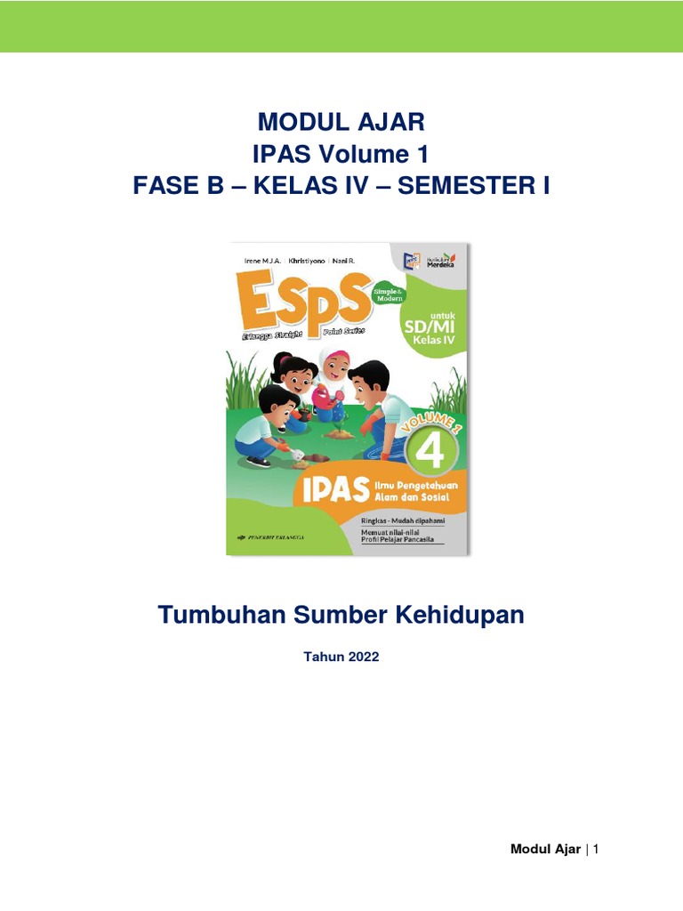 Bahan Ajar Guru Esps | PDF | Seni & Disiplin Bahasa | Kesehatan Holistik