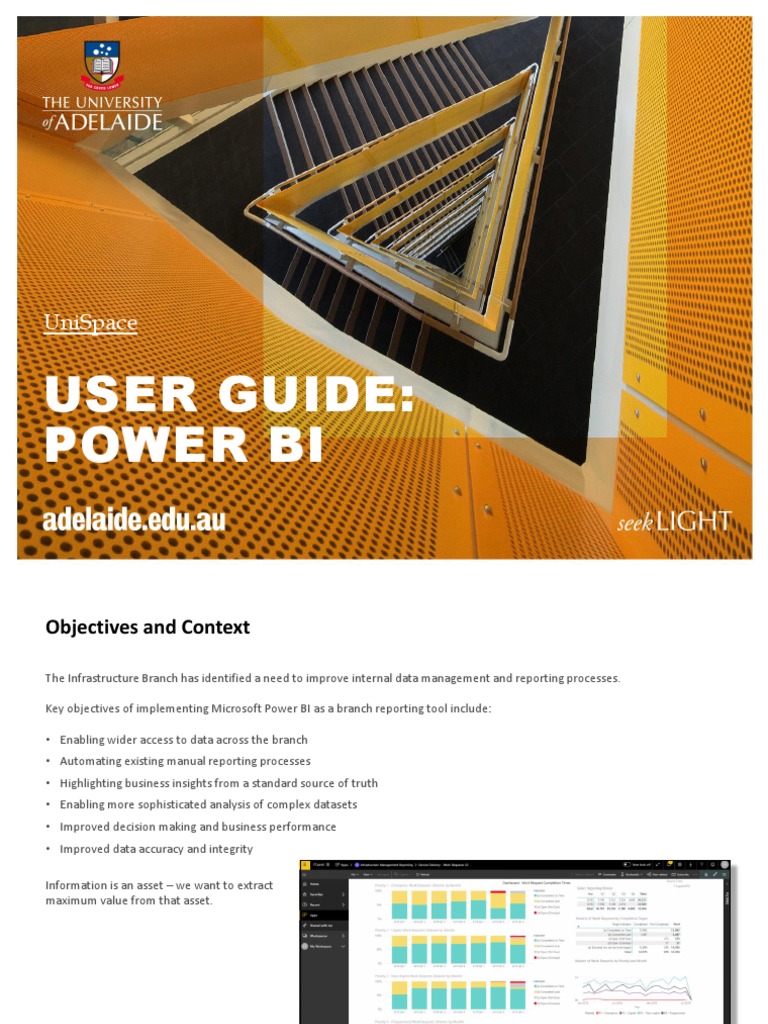 Power BI User Guide for UoA Staff | PDF | User (Computing) | Login
