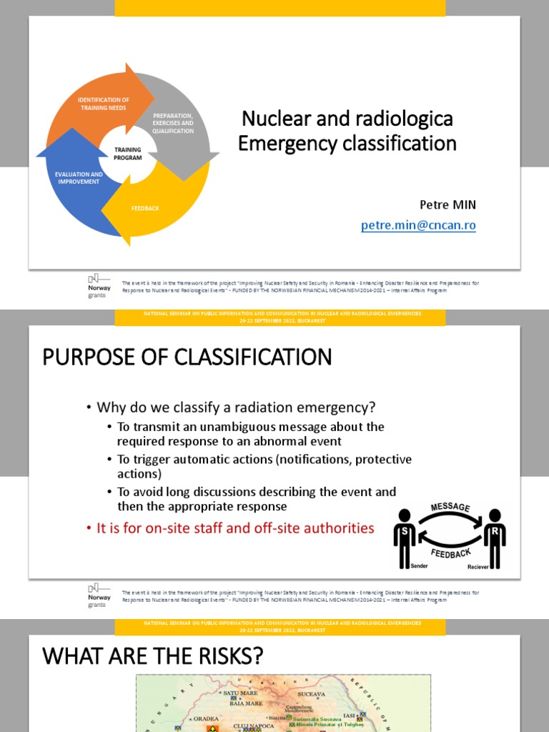 Nuclear Emergency Communication Seminar | PDF | Nuclear Safety And ...
