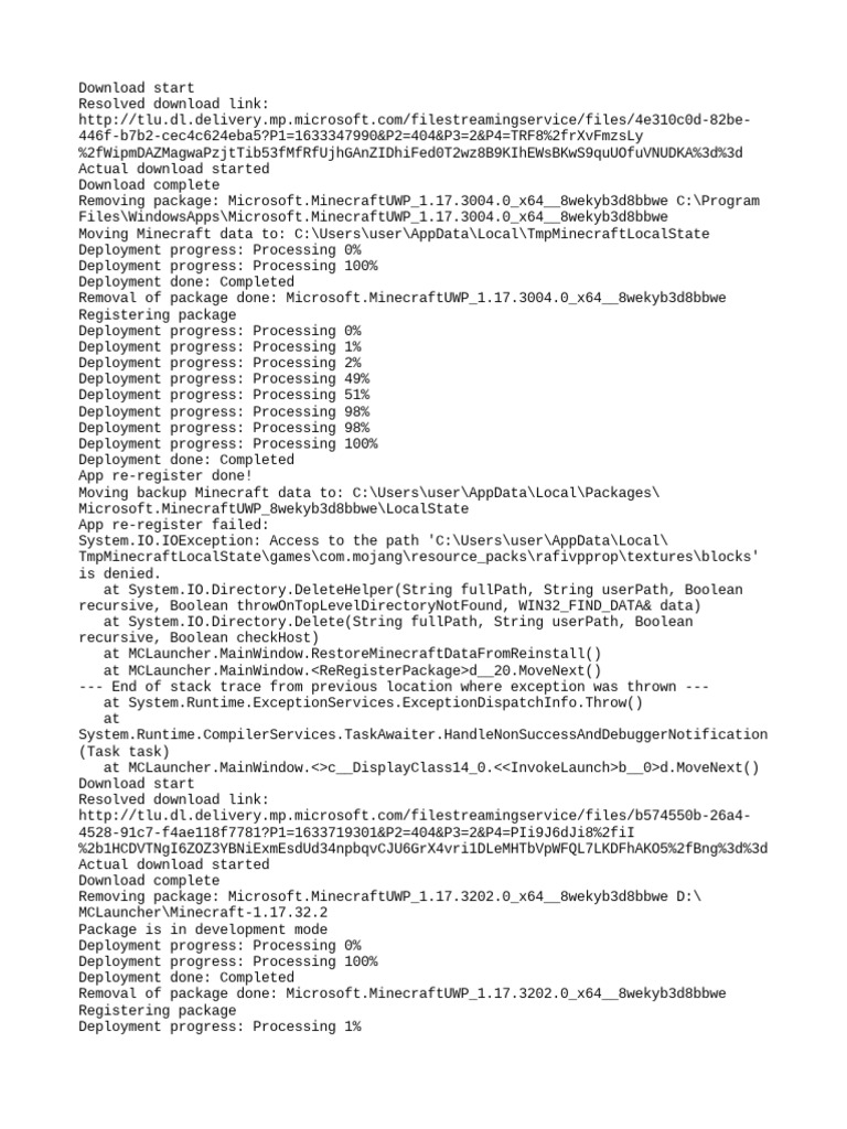 Log - Minecraft :) E | PDF | Mobile App | Information Age