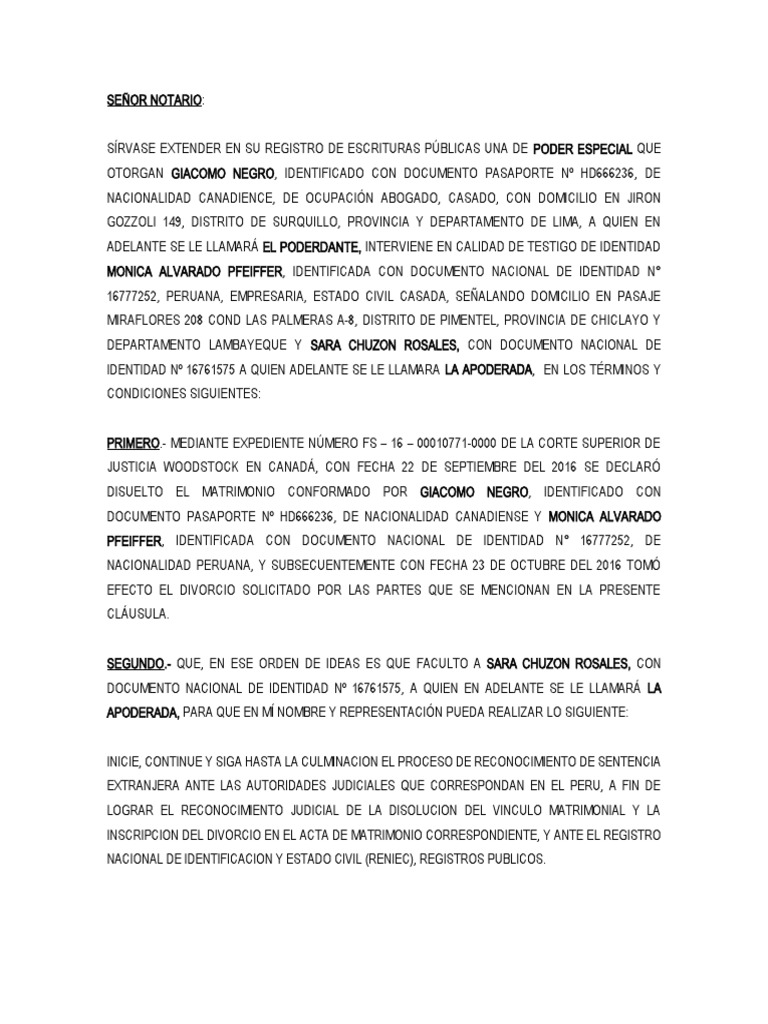 K 28133 Modelo D Minuta para Exequatur | Descargar gratis PDF ...