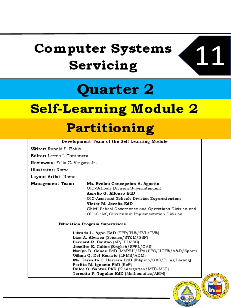 TVL CSS11 Q2 M2 | PDF | Data | Computer Data