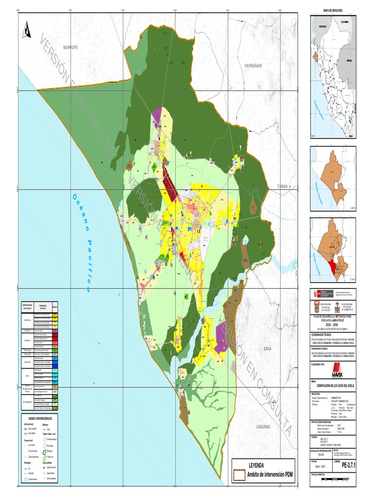 Plan Metropolitano Chiclayo-Lambayeque | PDF | Perú