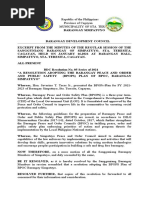 Barangay Eo On The Creation and Organization of BDRRM Committee | PDF ...