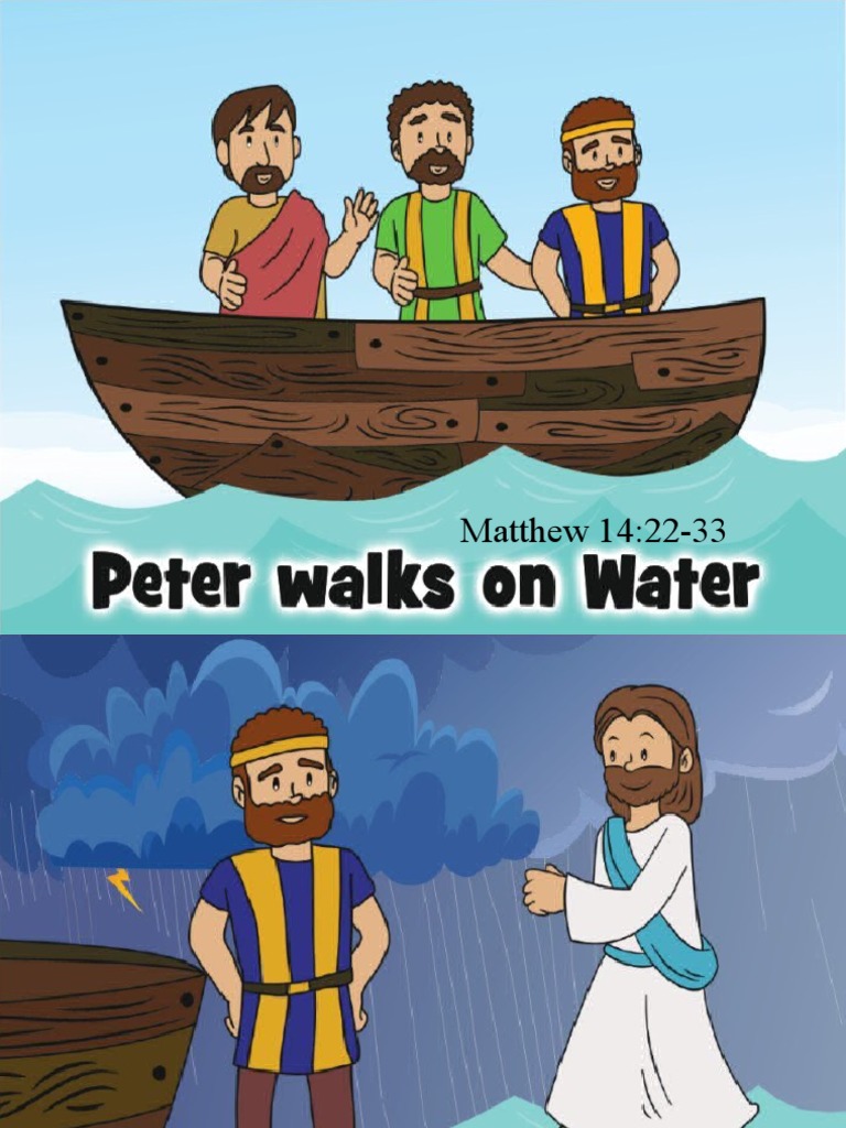 Peter Walks On Water | PDF