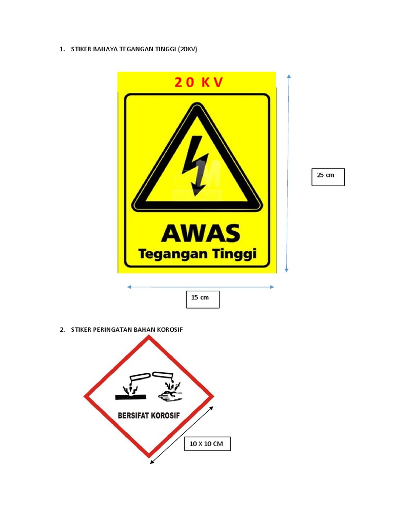 Stiker 5S | PDF