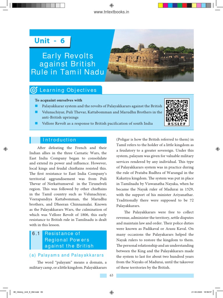 10th Social Science EM WWW - Tntextbooks.in | PDF | Tamil Nadu ...