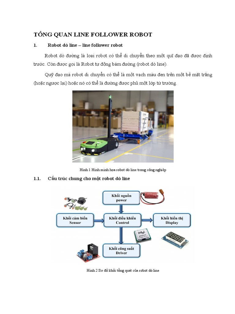 T NG Quan Line Follower Robot | PDF