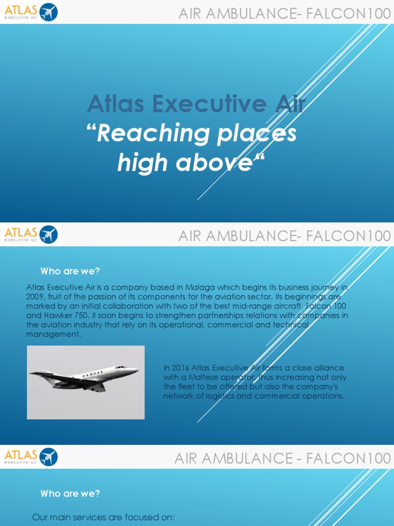 Air Ambulance Falcon 100 | Download Free PDF | Ambulance | Aviation