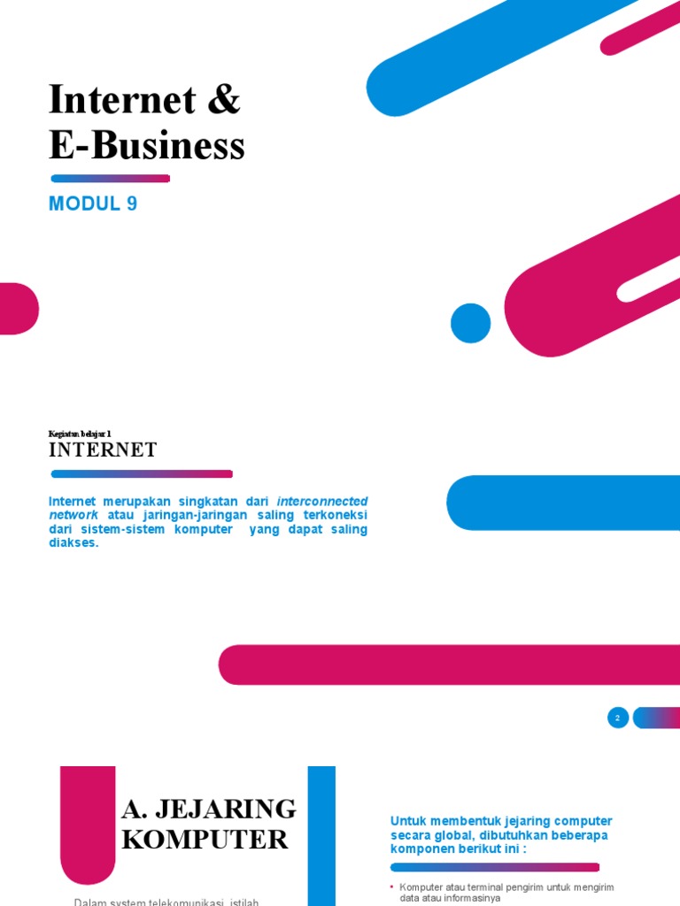 Dasar-Dasar Internet dan E-Bisnis | PDF | Komputer