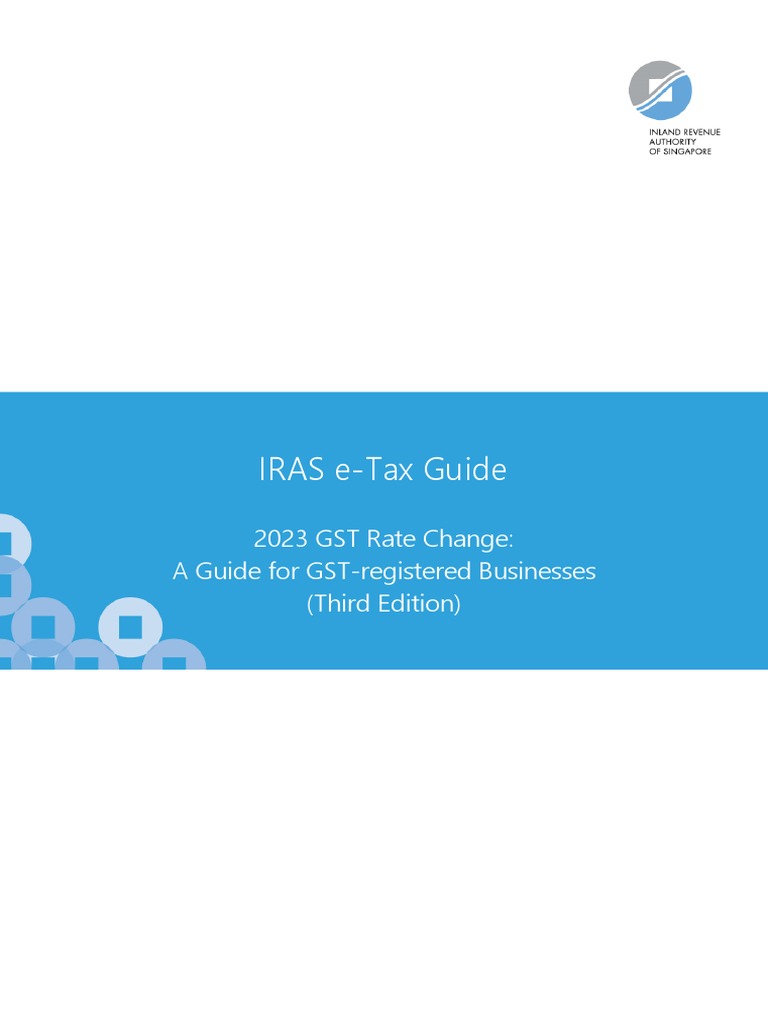 Etaxguide 2023 GST Rate Change A Guide For GST Registered Businesses ...