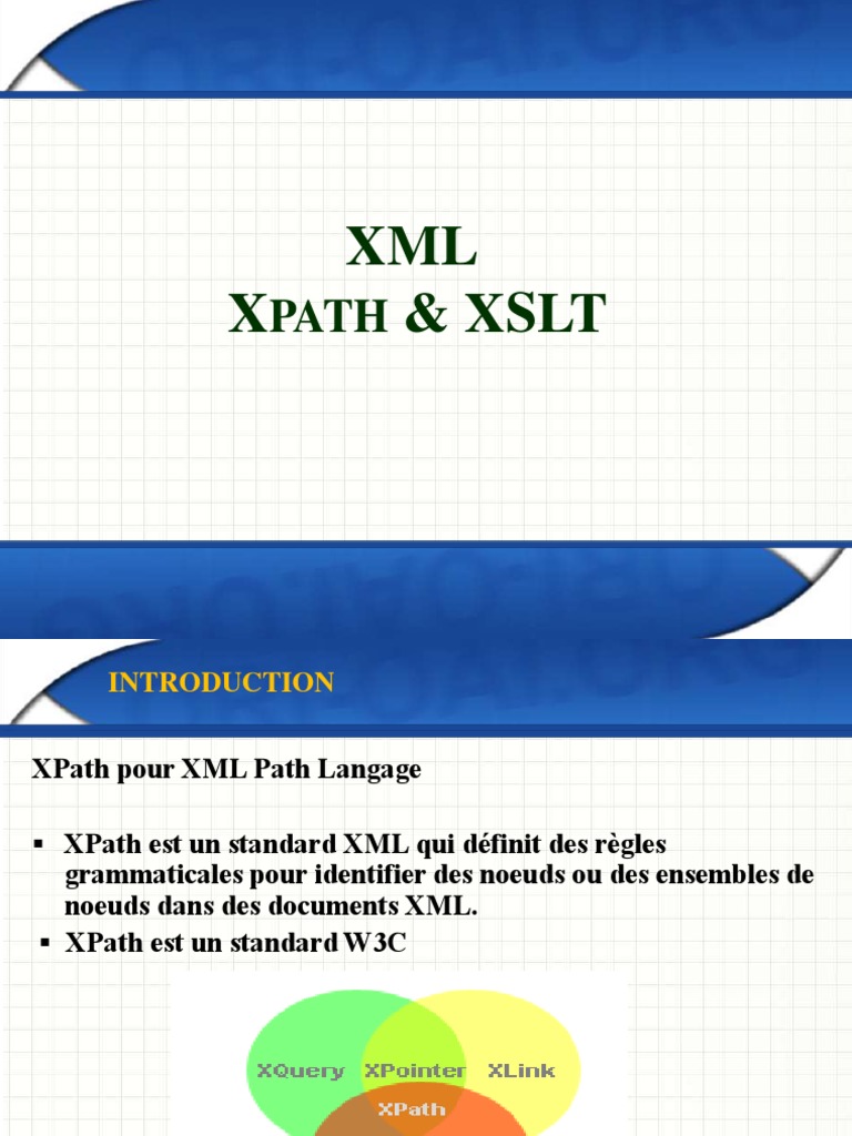 Xpath Et XSLT | PDF | XML | XPath