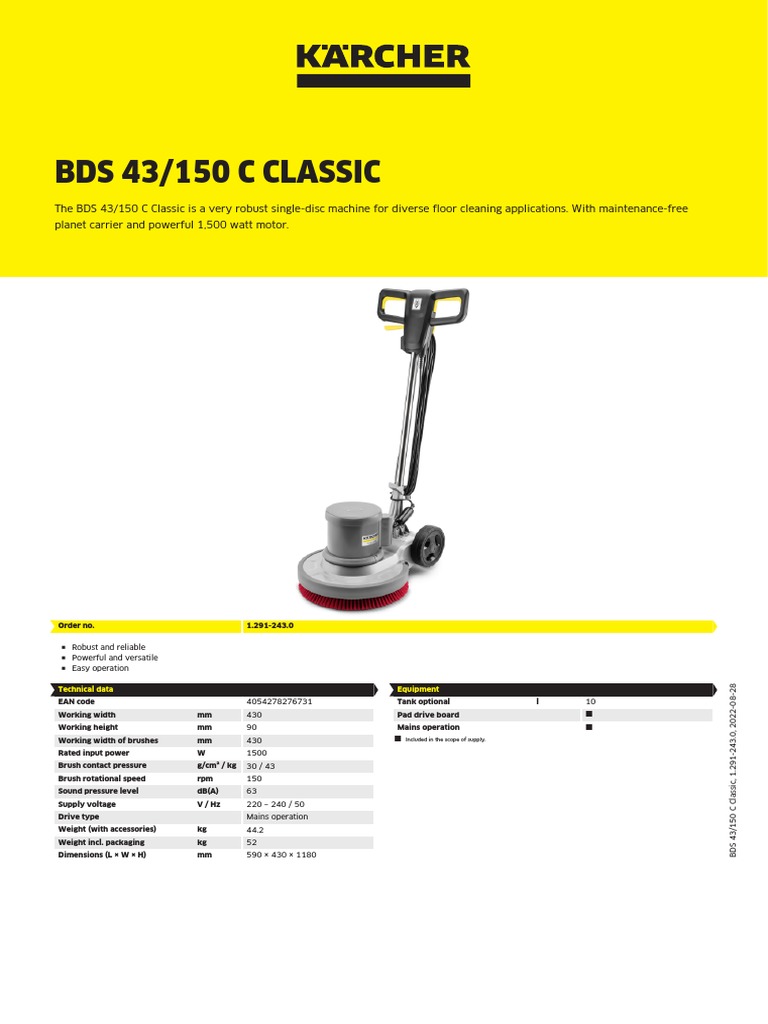 Catalogue BDS 43-150 C Classic | PDF