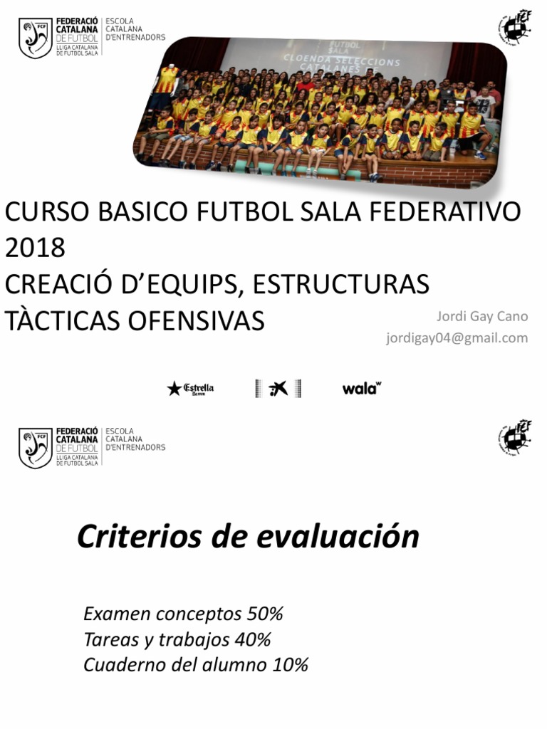 CREACIÓ D'EQUIP BÀSIC 22 1 - 2018 (Tàctica D'equip Atac) OK | PDF | Defensor (Asociación de ...