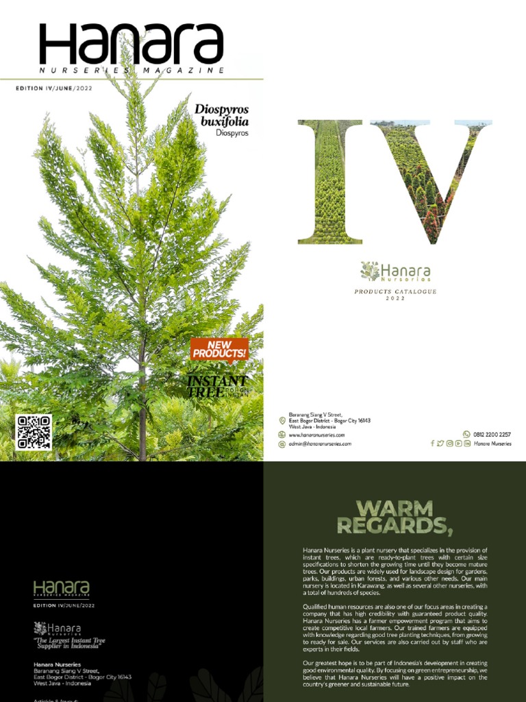 Hanara Nurseries Magazine - Edisi IV 2022 | PDF