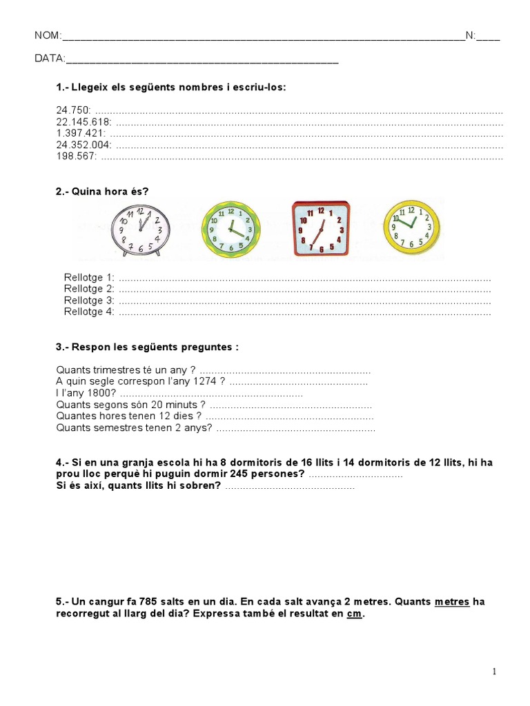 Estiu-41 MATES PER 4T DE PRIMÀRIA | PDF