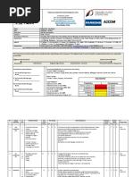 Hirarc Form - Sample | PDF | Occupational Safety And Health | Noise
