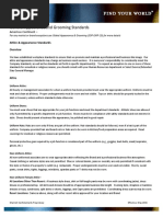 24 25 HOSA Appendix D Dress Code March10.Docx 2 | PDF | Clothing | Sneakers