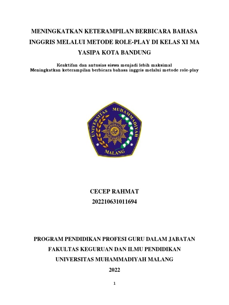 Best Practice - Cecep Rahmat | PDF