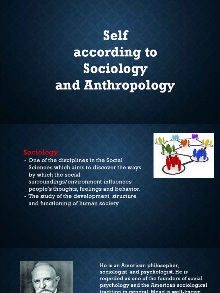 Understanding the Self in Sociology | PDF | Sociology | Social Psychology