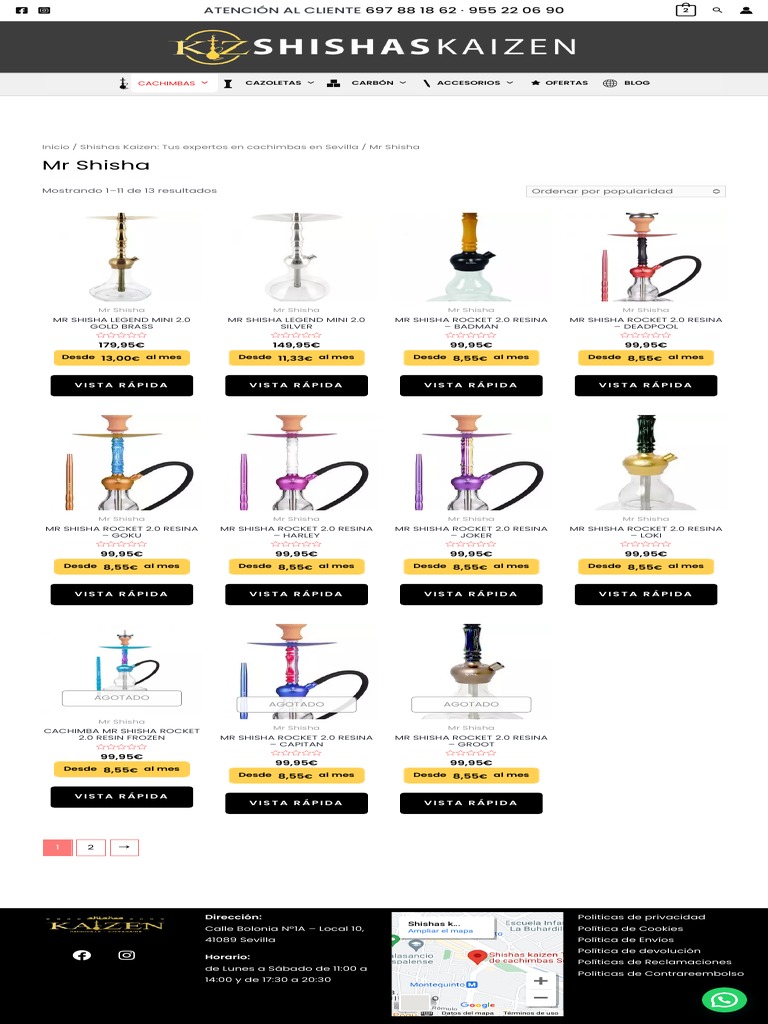 MR Shisha Archivos - Shishas Kaizen 2 | PDF