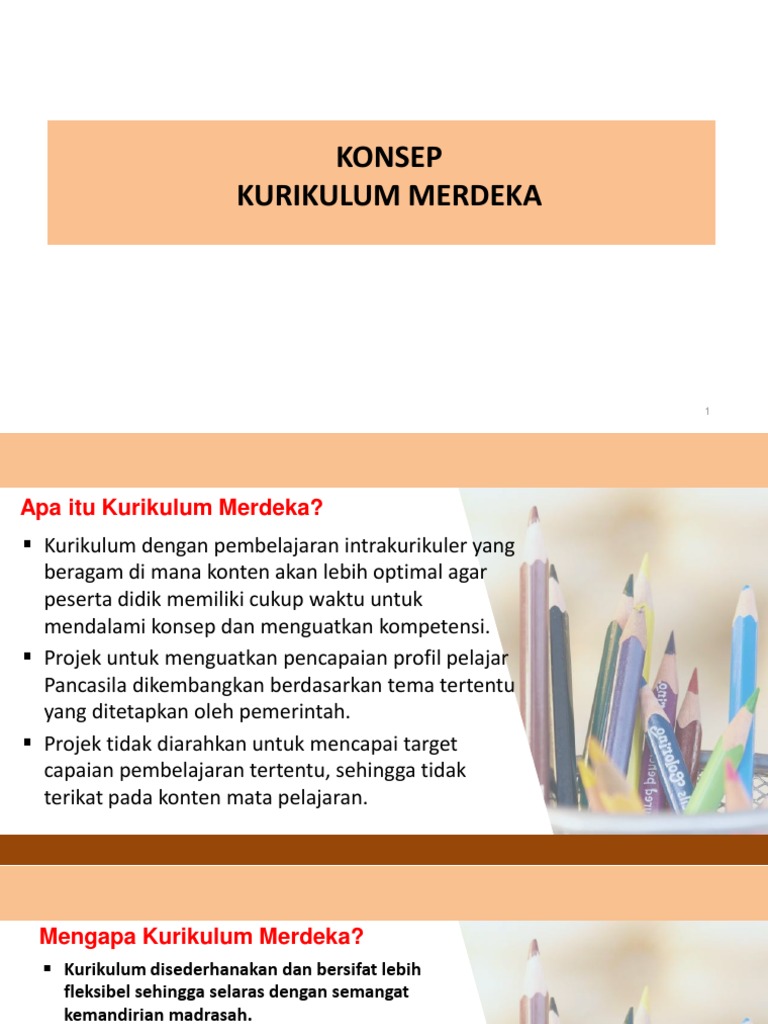Konsep Kurikulum Merdeka | PDF