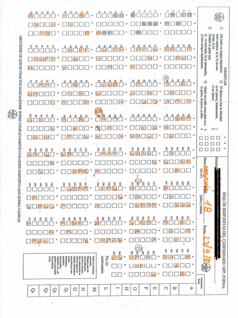 Ejemplo de 16pf | PDF
