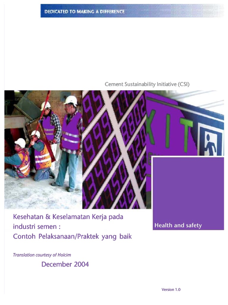 (PDF) k3 Pada Industri Semen - Compress | PDF