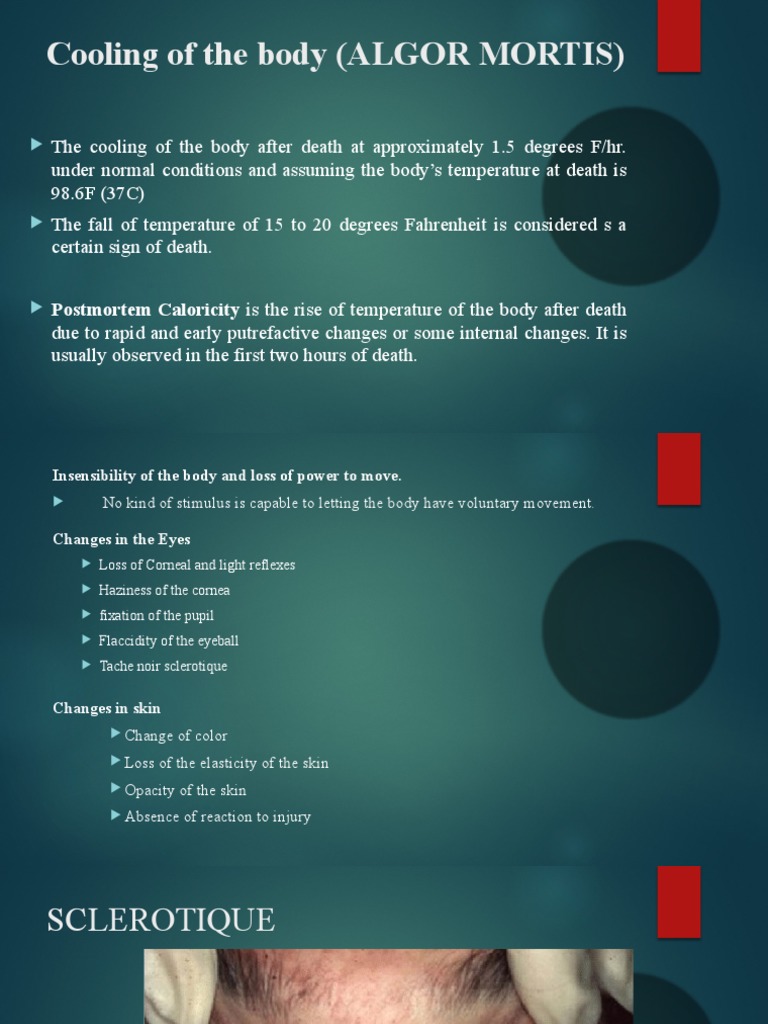 Algor Mortis-Asphyxia | Download Free PDF | Decomposition | Physiology