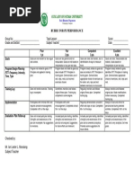 Scoring Rubric-Kitchen Lab Performance Evaluation | PDF | Cooking | Foods