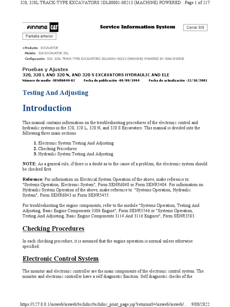 320 Display | PDF | Calibration | Switch