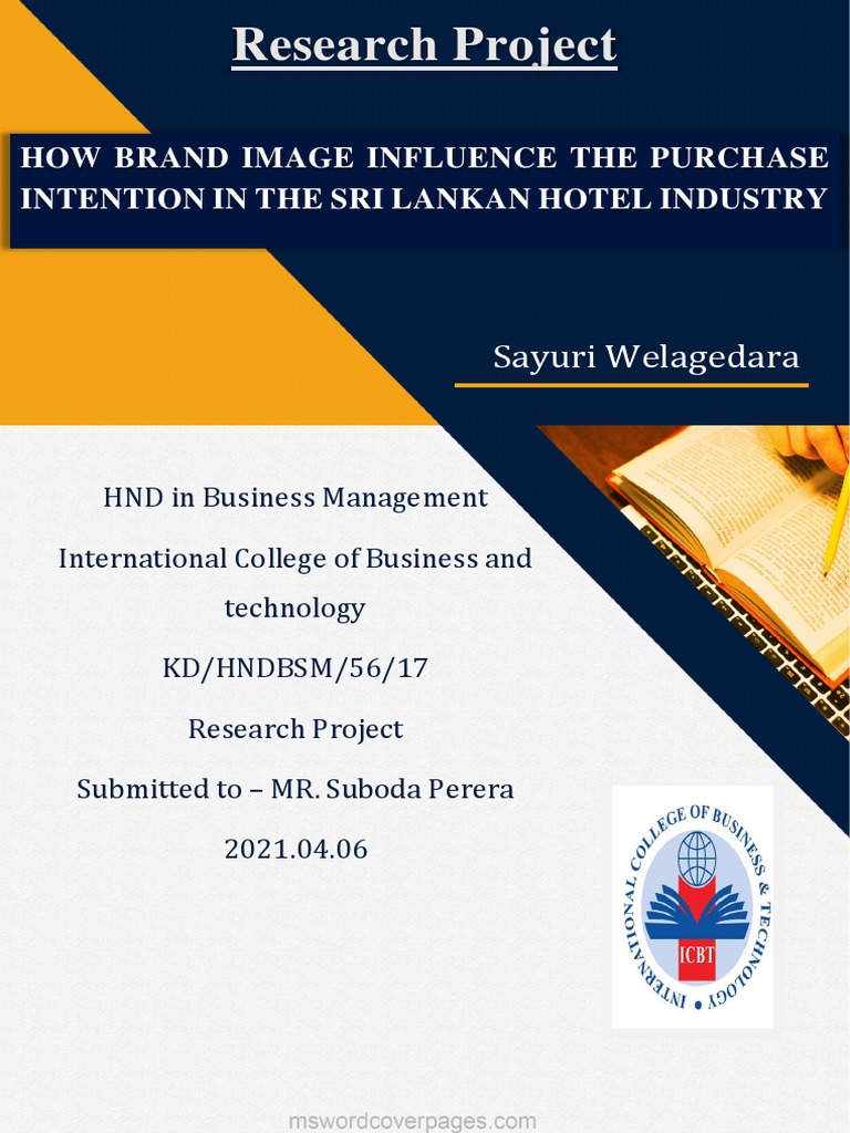 Reserach Project Sayuri PDF | PDF | Brand | Statistics