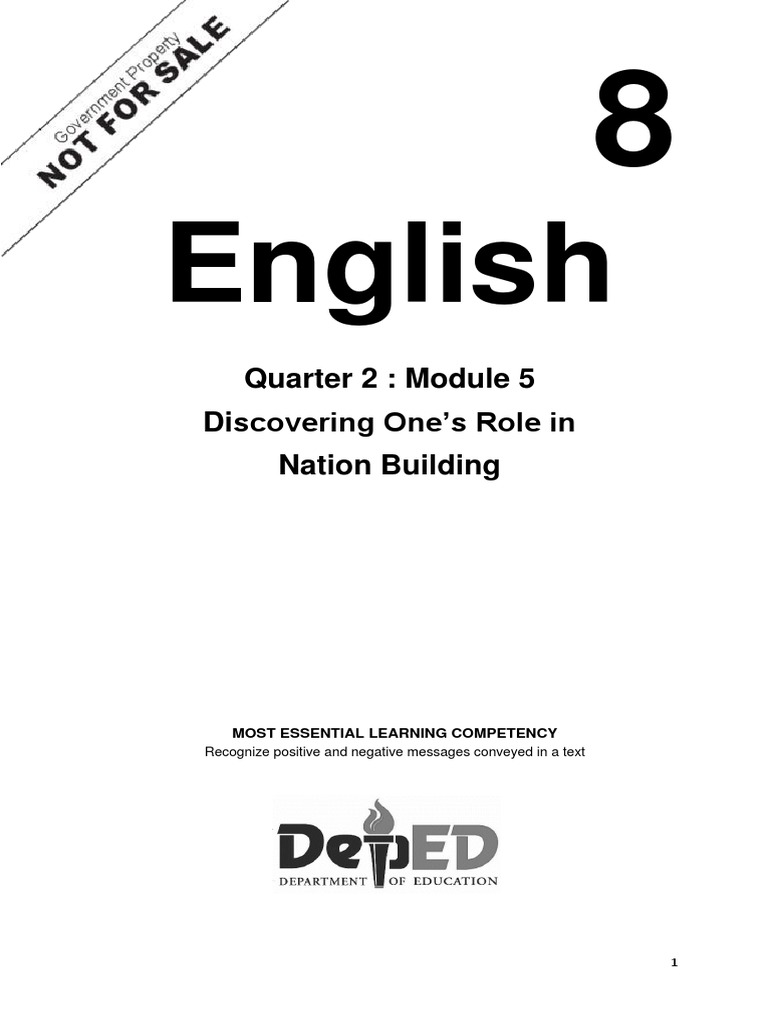 English 8 Q2 Week 5 | PDF | Emotions | Mood (Psychology)