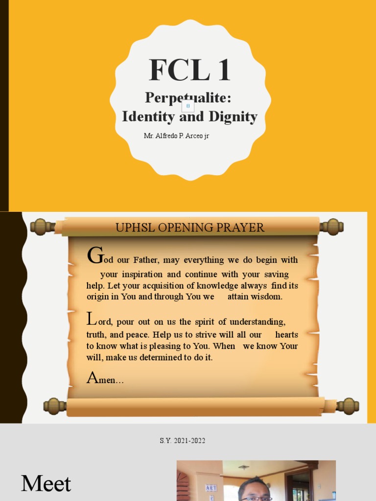 FCL Week 2 | PDF | Trinity