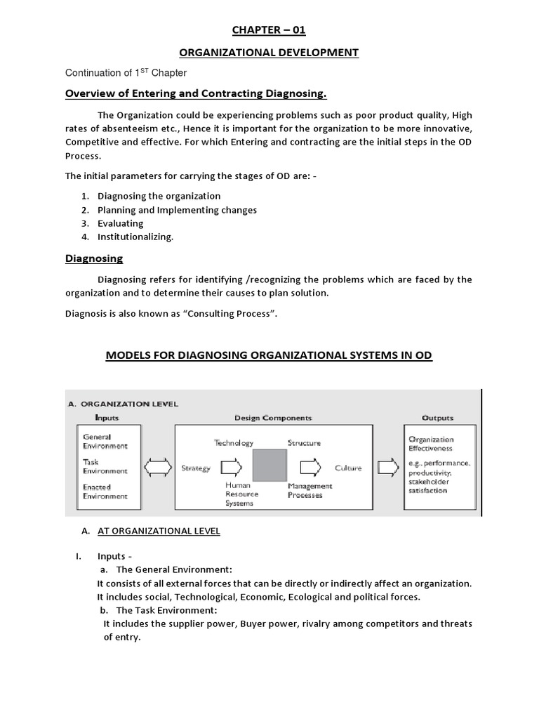 ODCM Chapter 1 | PDF | Job Satisfaction | Questionnaire